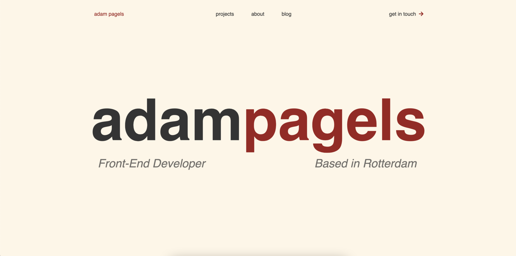 app track | Adam Pagels